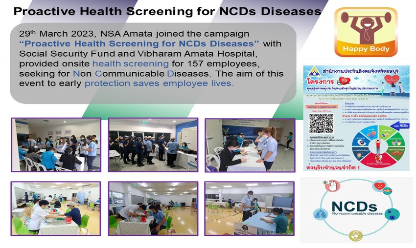 Proactive Health Screening for NCDs Diseases